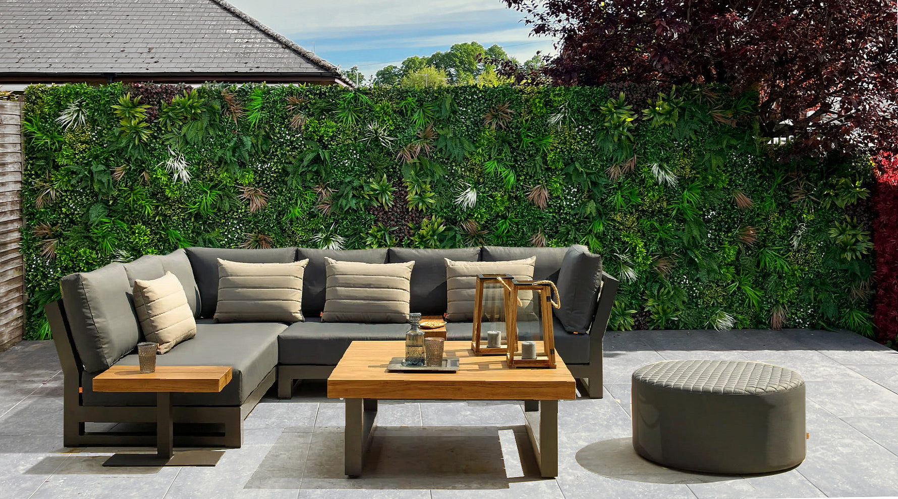 Artificial Green Plant Living Walls, Artificial Faux Trees & Plants ...