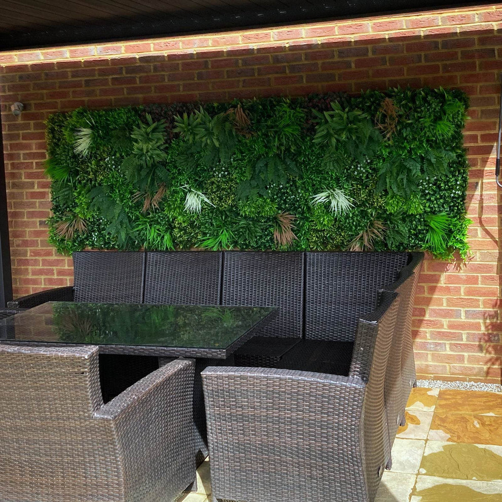 Premium Artificial Green Wall Panel 1m x 1m - Spring – Evergreenery