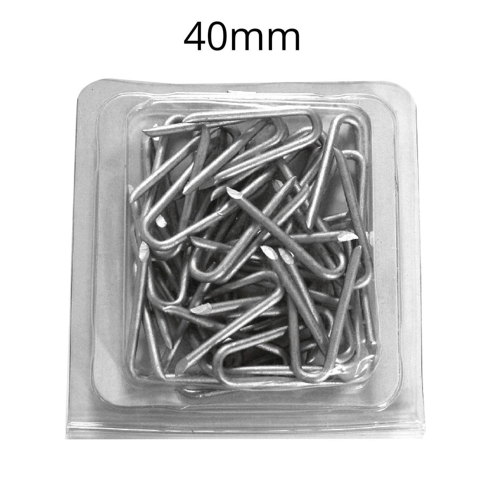 Galvanised Fixing Staples – Evergreenery